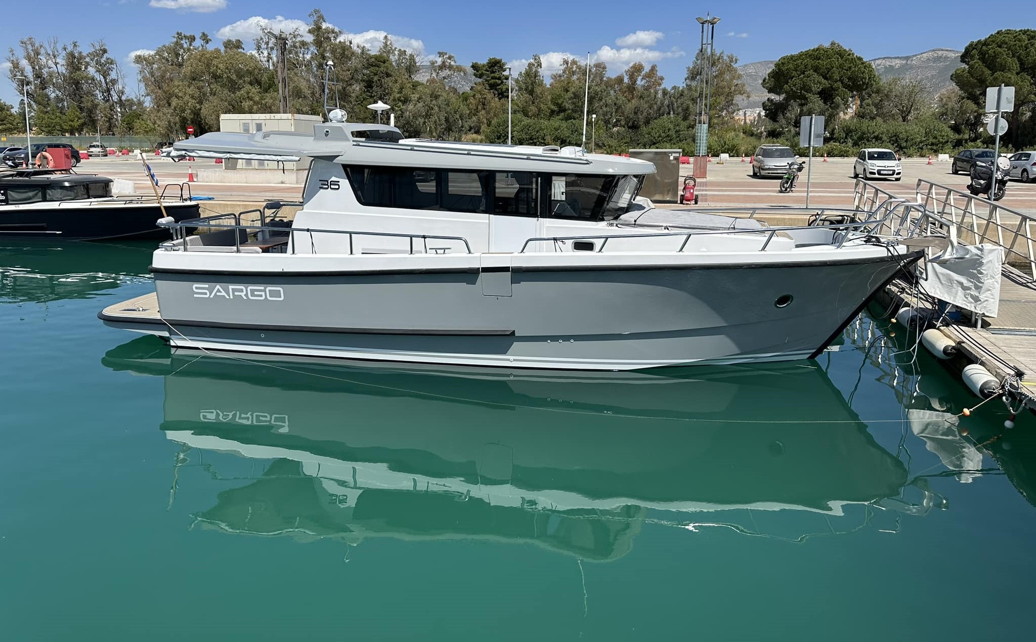 New 2024 SARGO 36 Aft Door handover – Etesian Marine