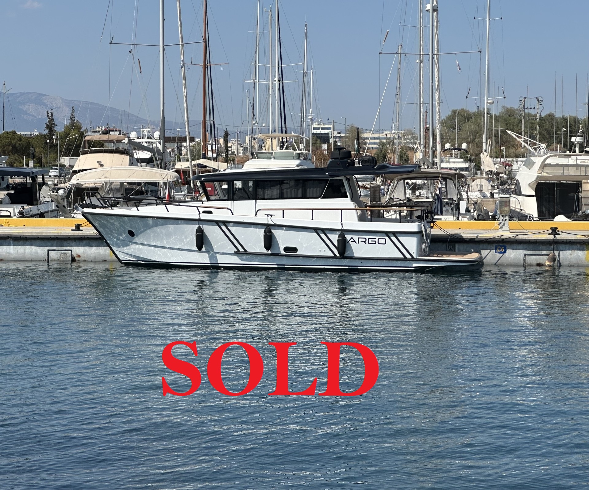 New SARGO 36 Aft Door – Etesian Marine