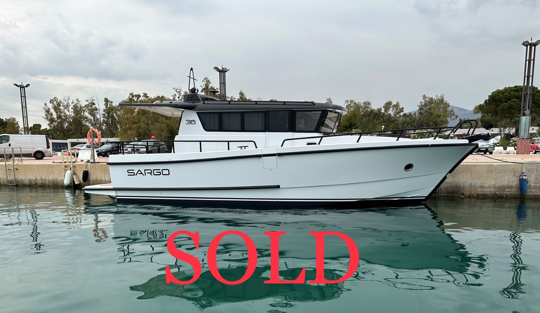 New SARGO 36 Aft Door – Etesian Marine